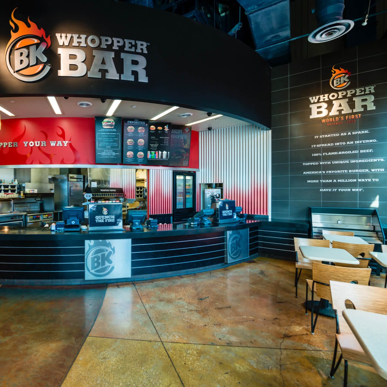 Burger King® Whopper™ Bar | Universal CityWalk™ Orlando