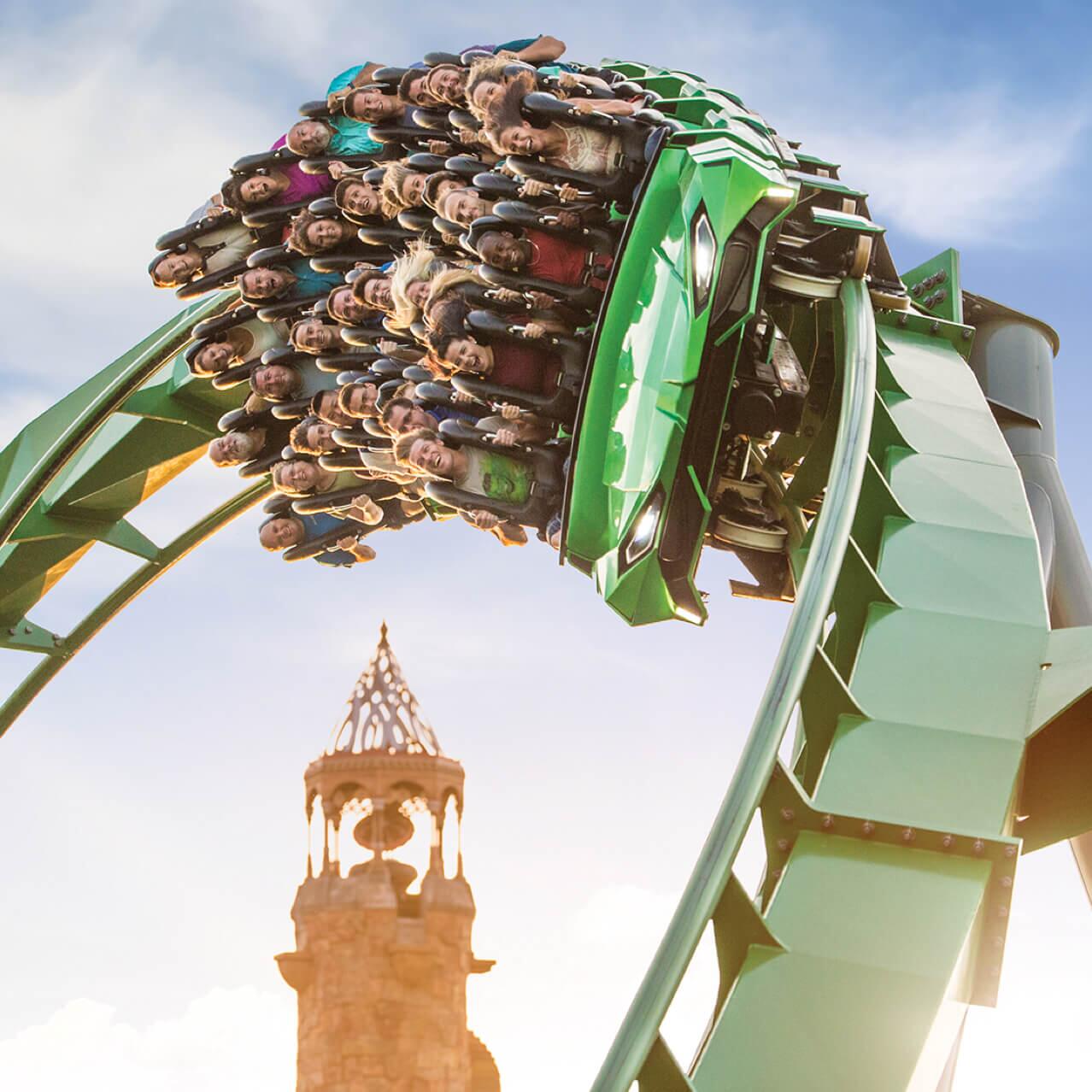The Incredible Hulk Coaster®| Universal's Islands of Adventure™