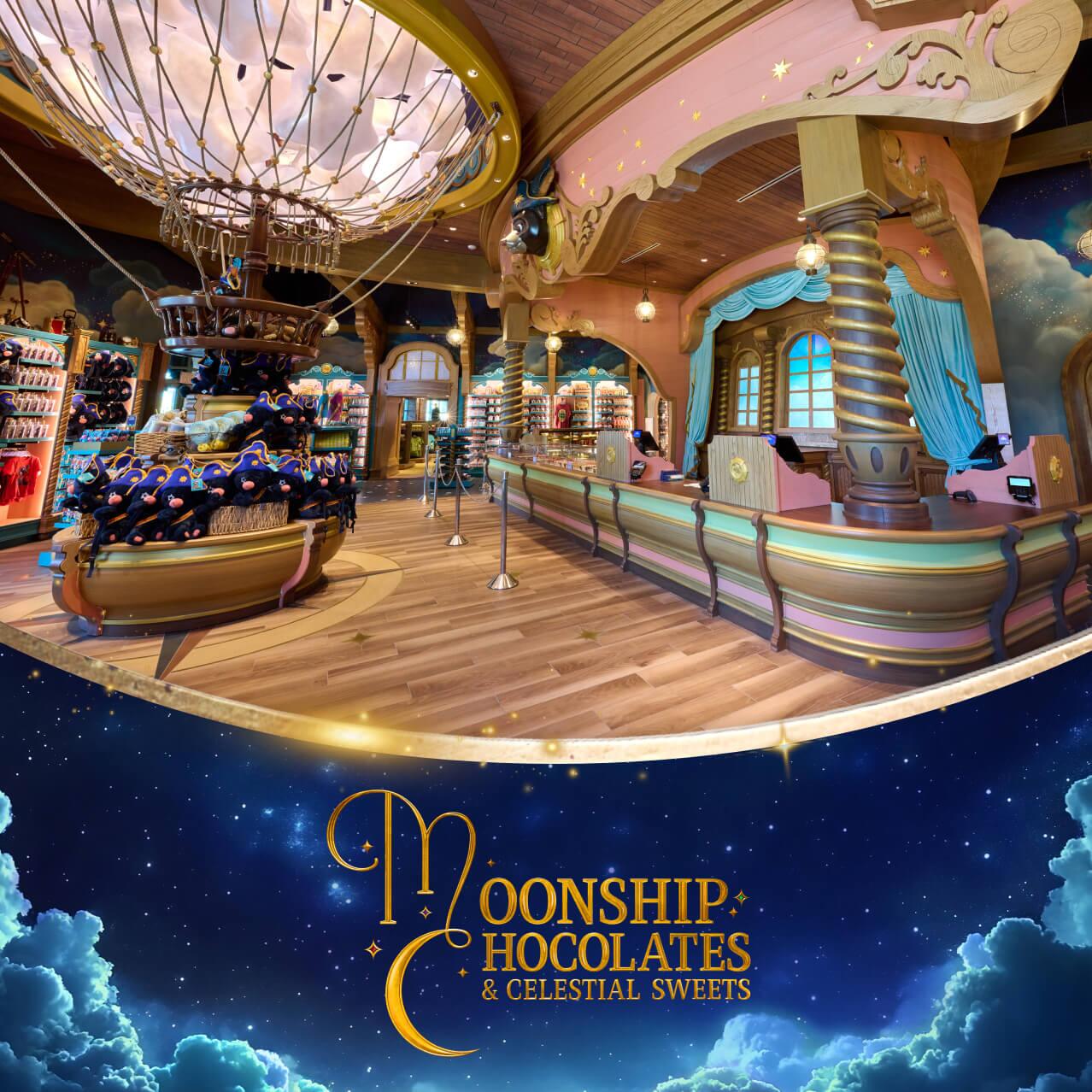 Moonship Chocolates & Celestial Sweets in Epic Universe