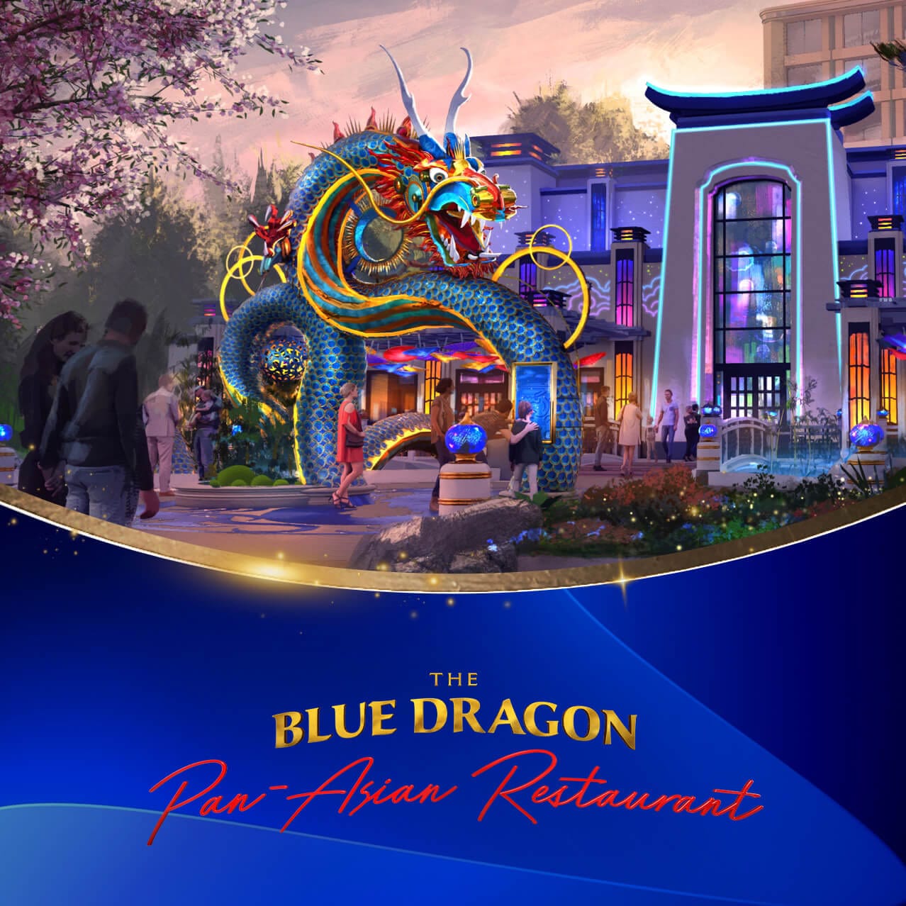 The Blue Dragon Pan-Asian Restaurant | Universal Epic Universe