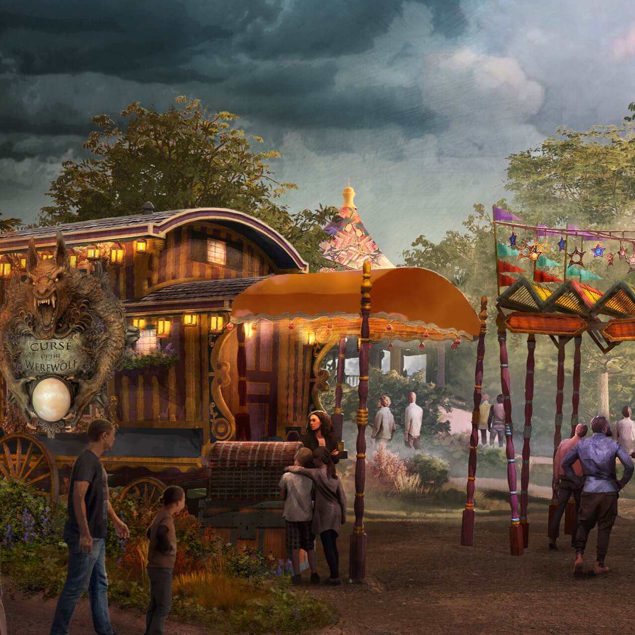 Curse of the Werewolf | Dark Universe Attraction | Epic Universe