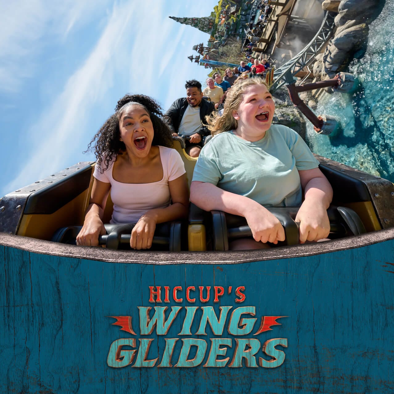 Hiccup's Wing Gliders | Epic Universe | Universal Orlando Resort
