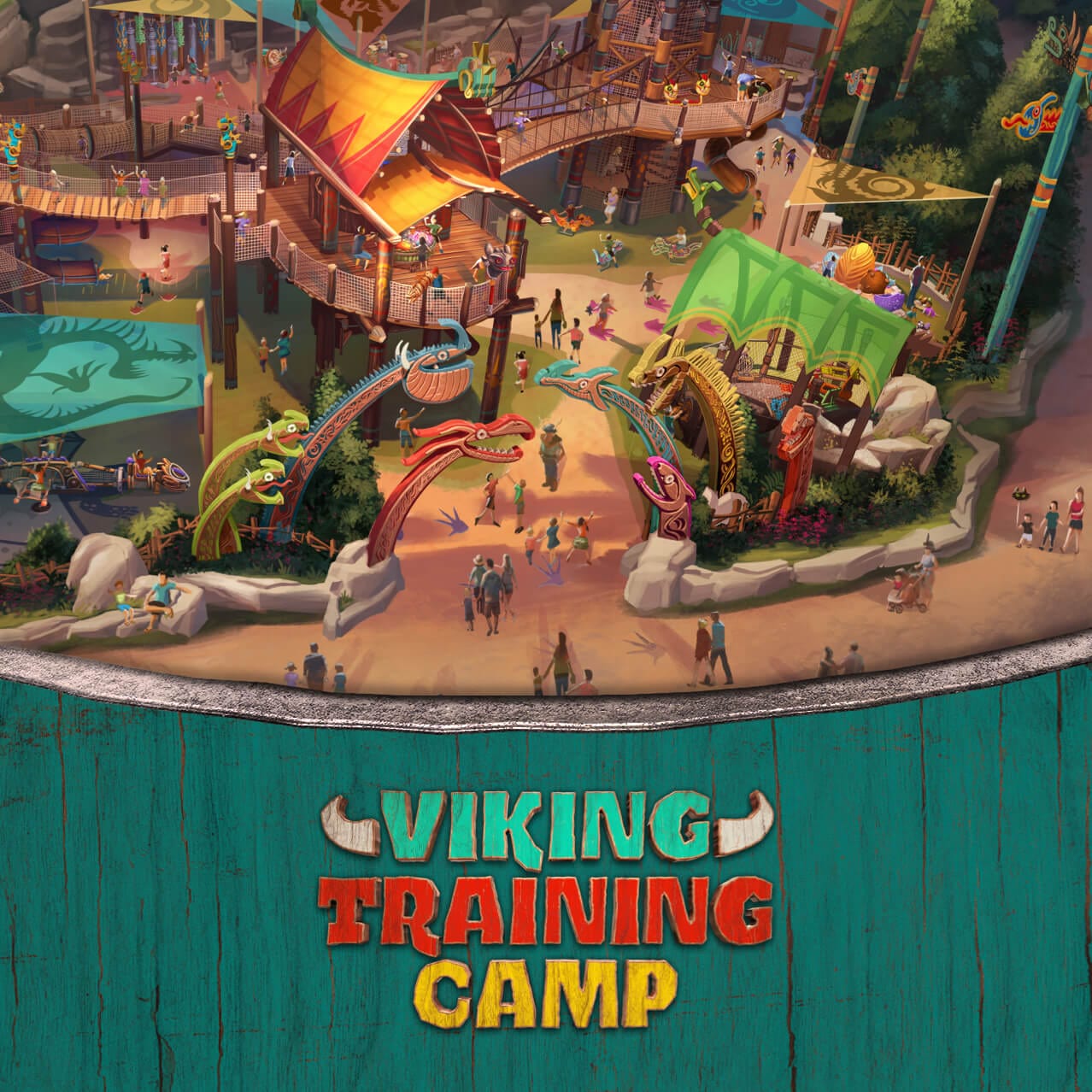 Viking Training Camp | Kids Playground | Universal Orlando