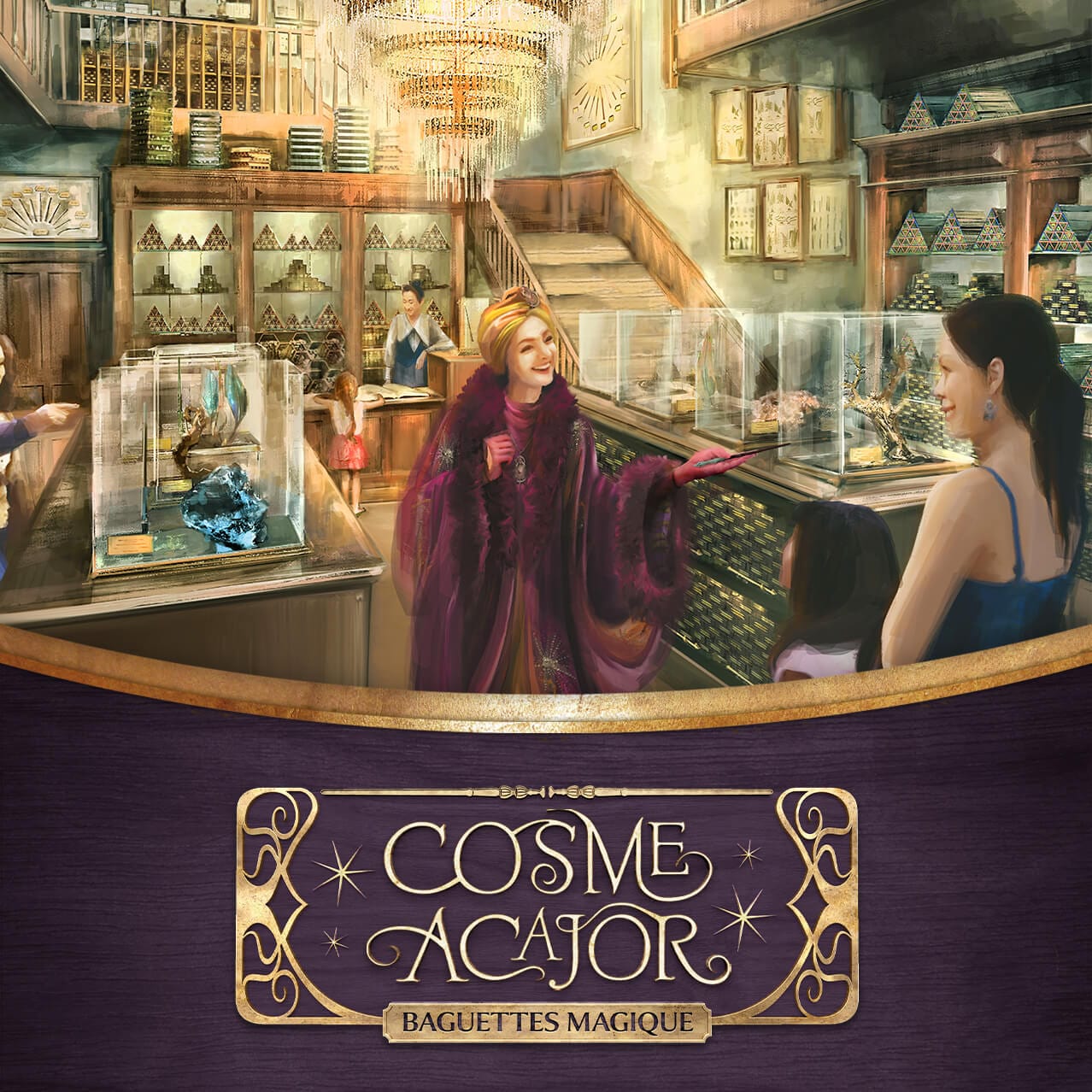 Cosme Acajor Baguettes Magique | Ministry of Magic™ | Epic Universe