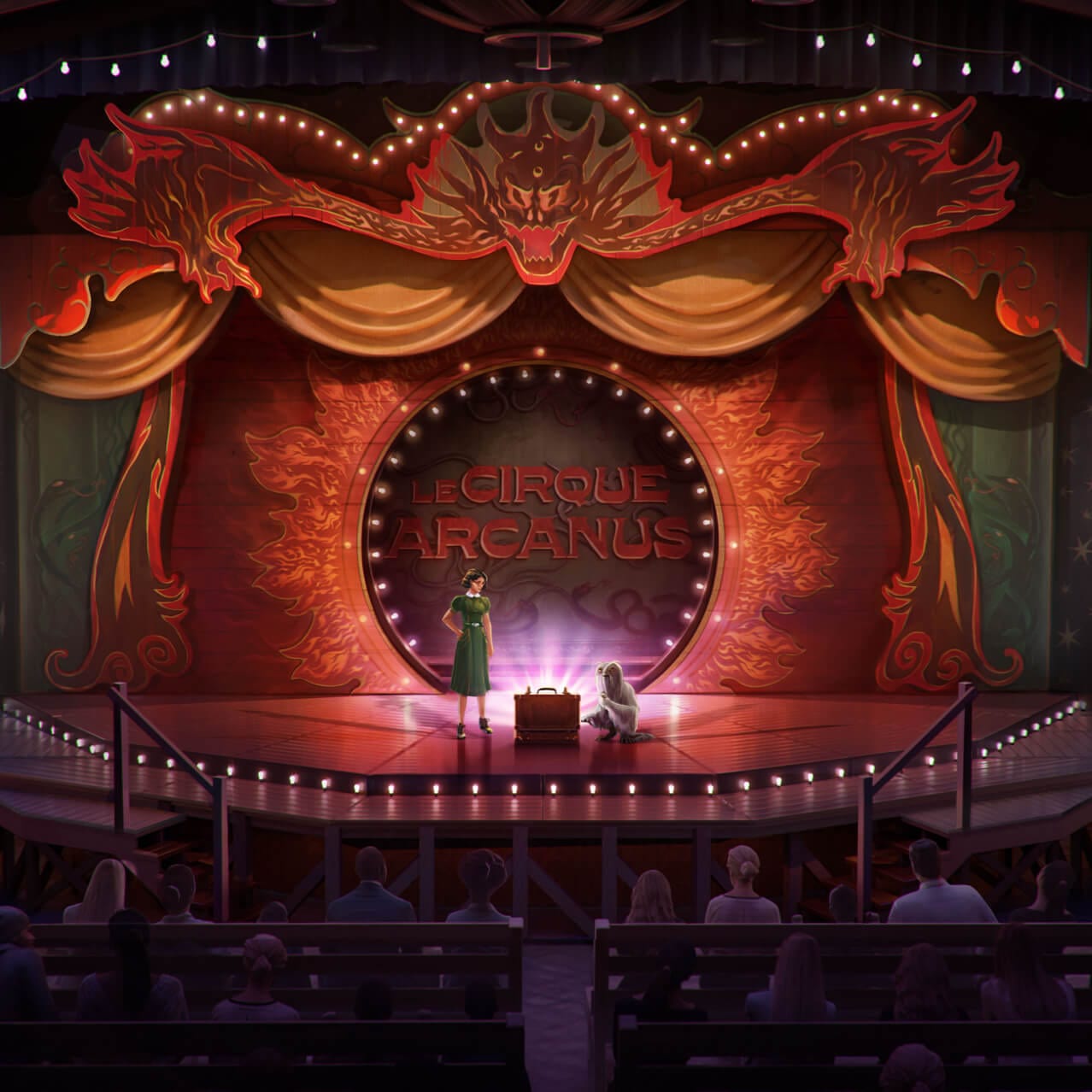 Le Cirque Arcanus in The Wizarding World of Harry Potter™ - Ministry of Magic™| Universal Epic ...