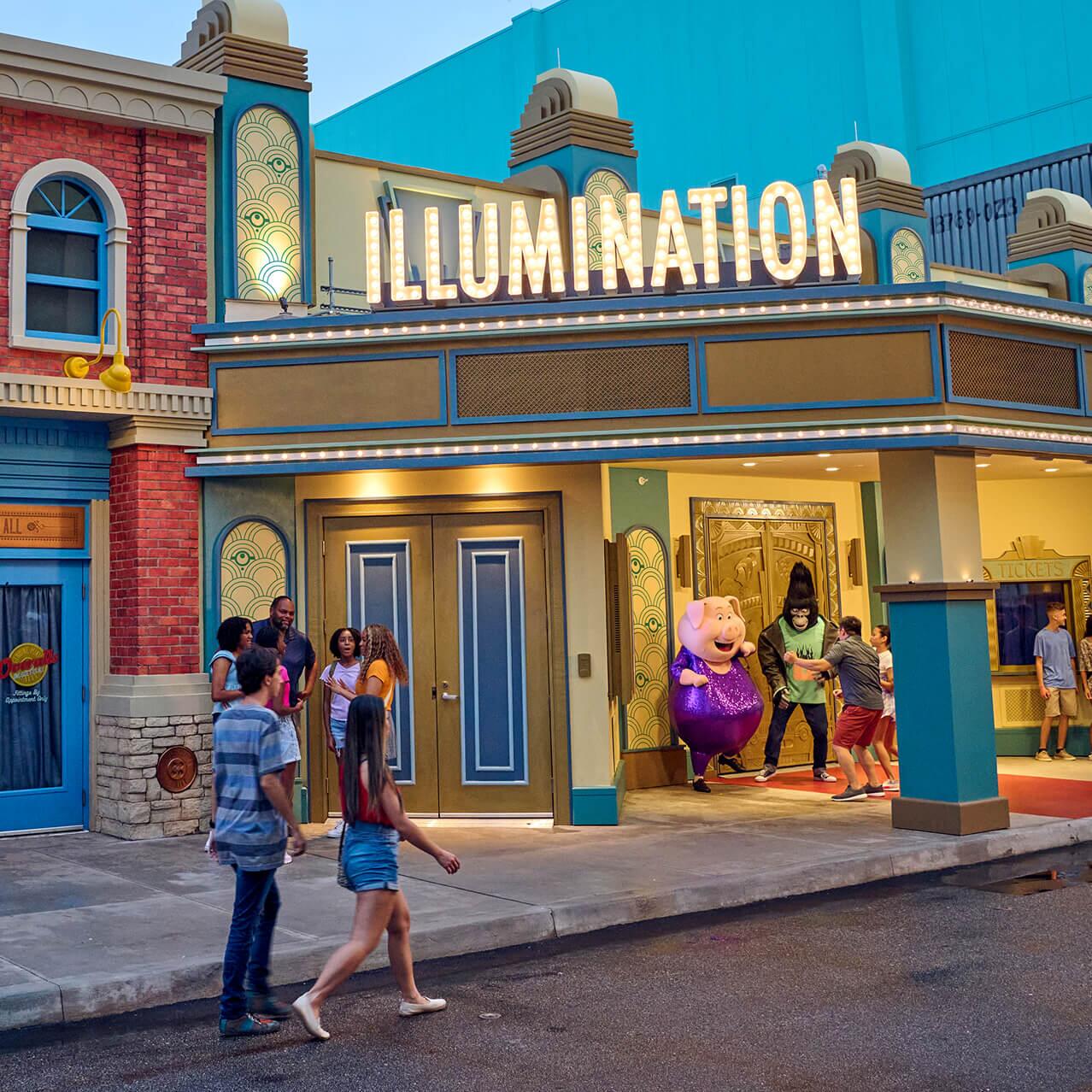 Illumination Theater Meet and Greet | Universal Studios Florida