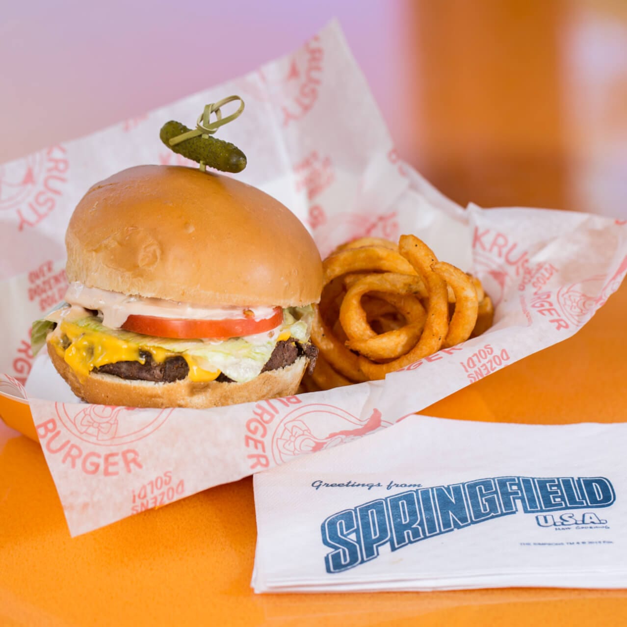 Krusty Burger Restaurant | Universal Studios Florida™