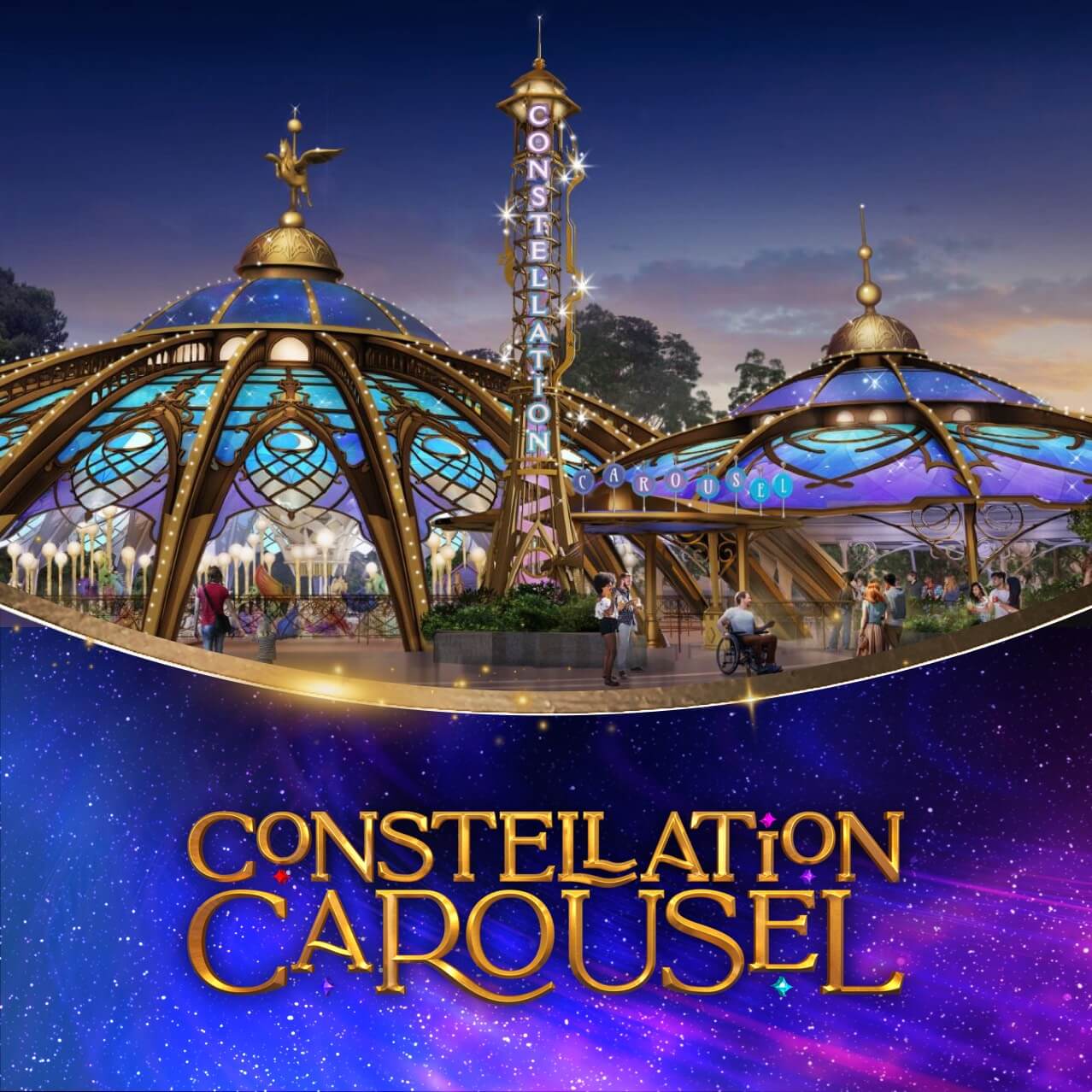 Constellation Carousel | Universal Epic Universe