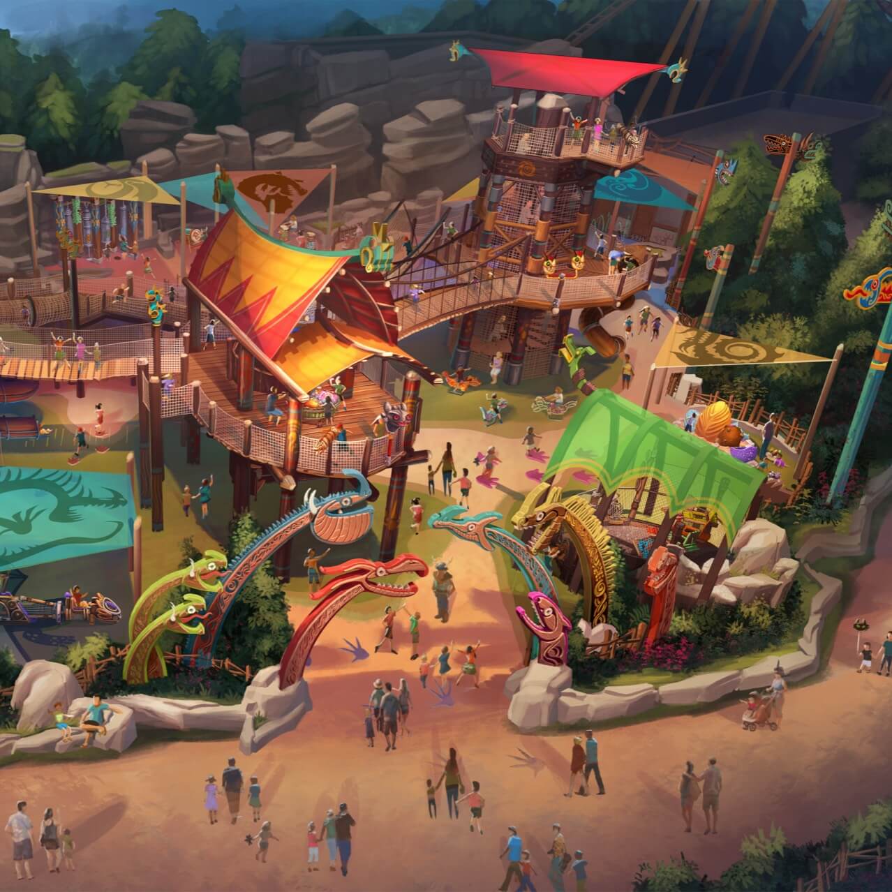 How to Train Your Dragon — Isle of Berk | Epic Universe