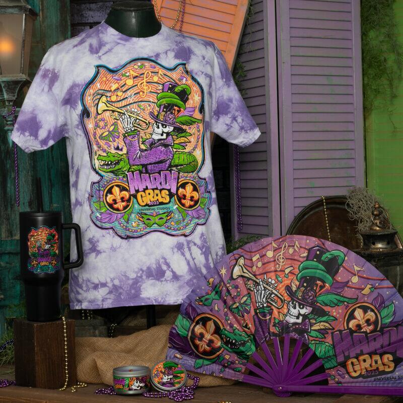 Universal Orlando Mardi Gras Food and Merch for 2025