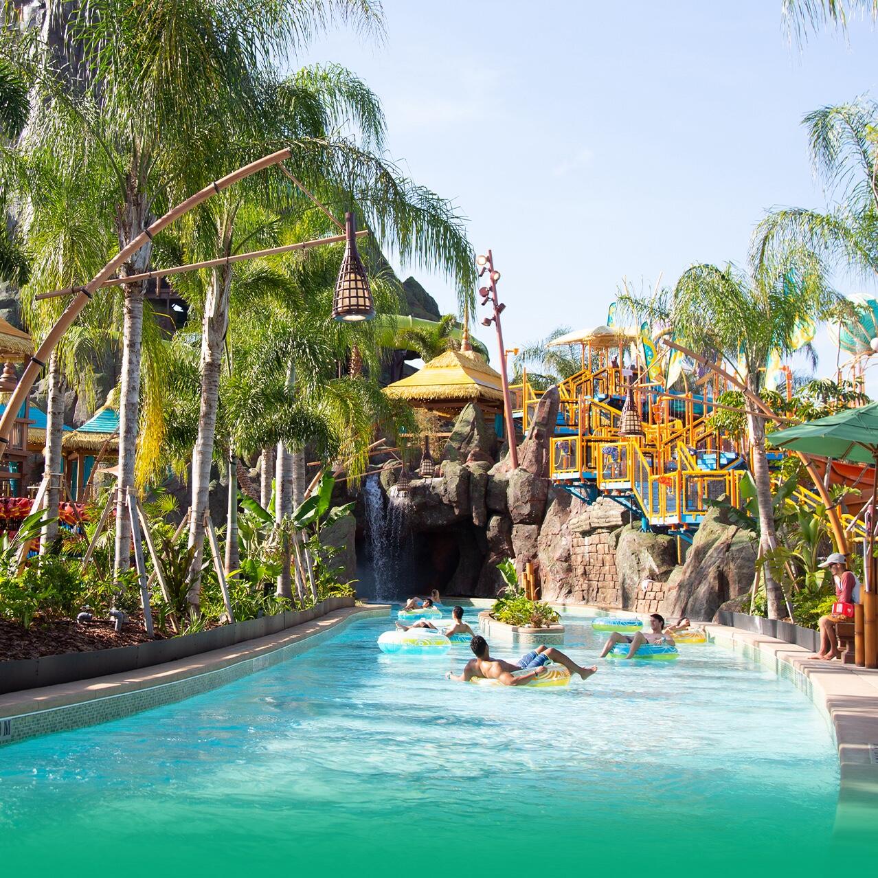 Rainforest Village en Volcano Bay | Universal Orlando Resort