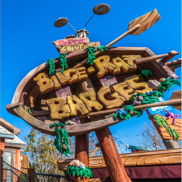 Popeye And Blutos Bilge Rat Barges® Universals Islands Of Adventure™