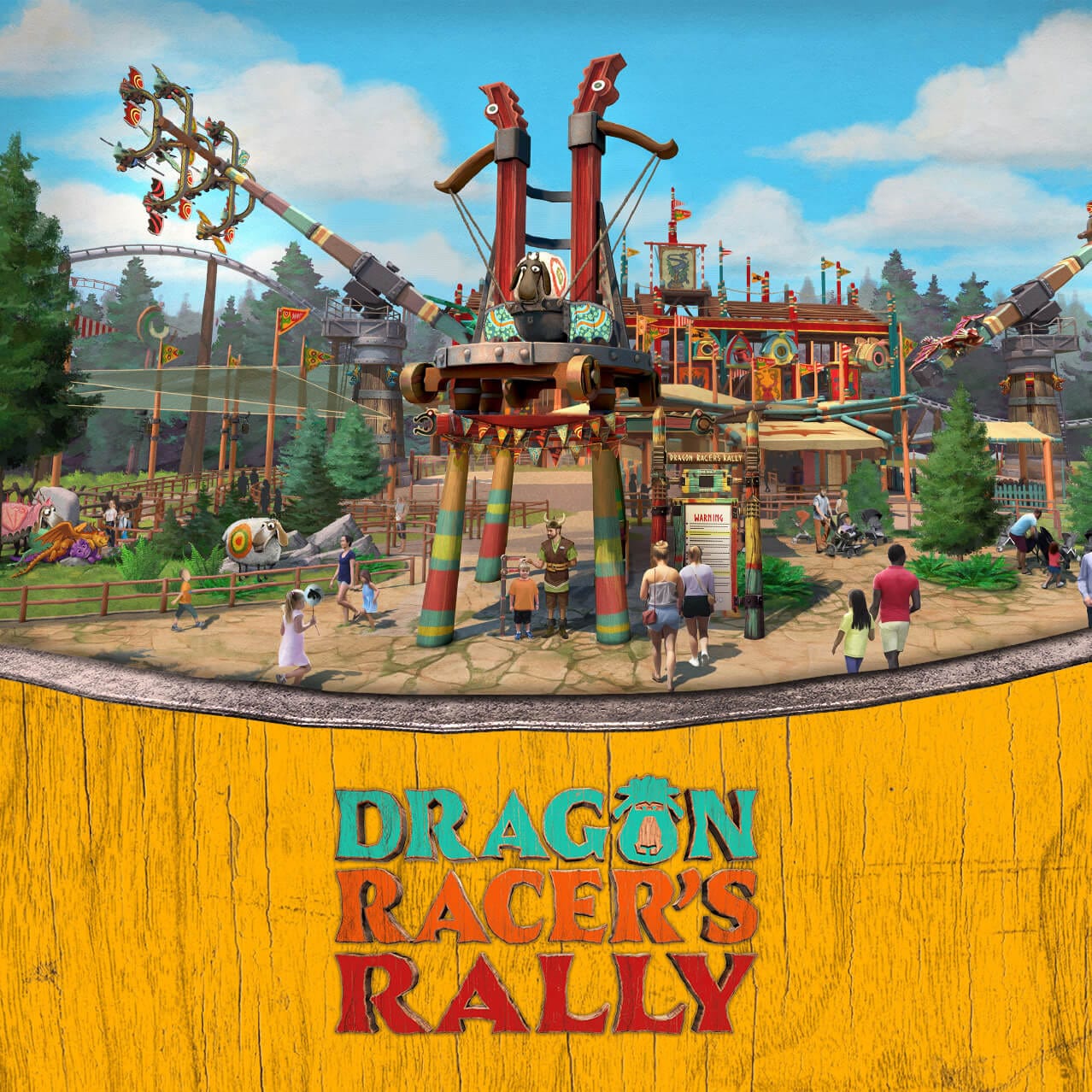 Dragon Racer's Rally | Atração HTTYD | Universal Orlando Resort